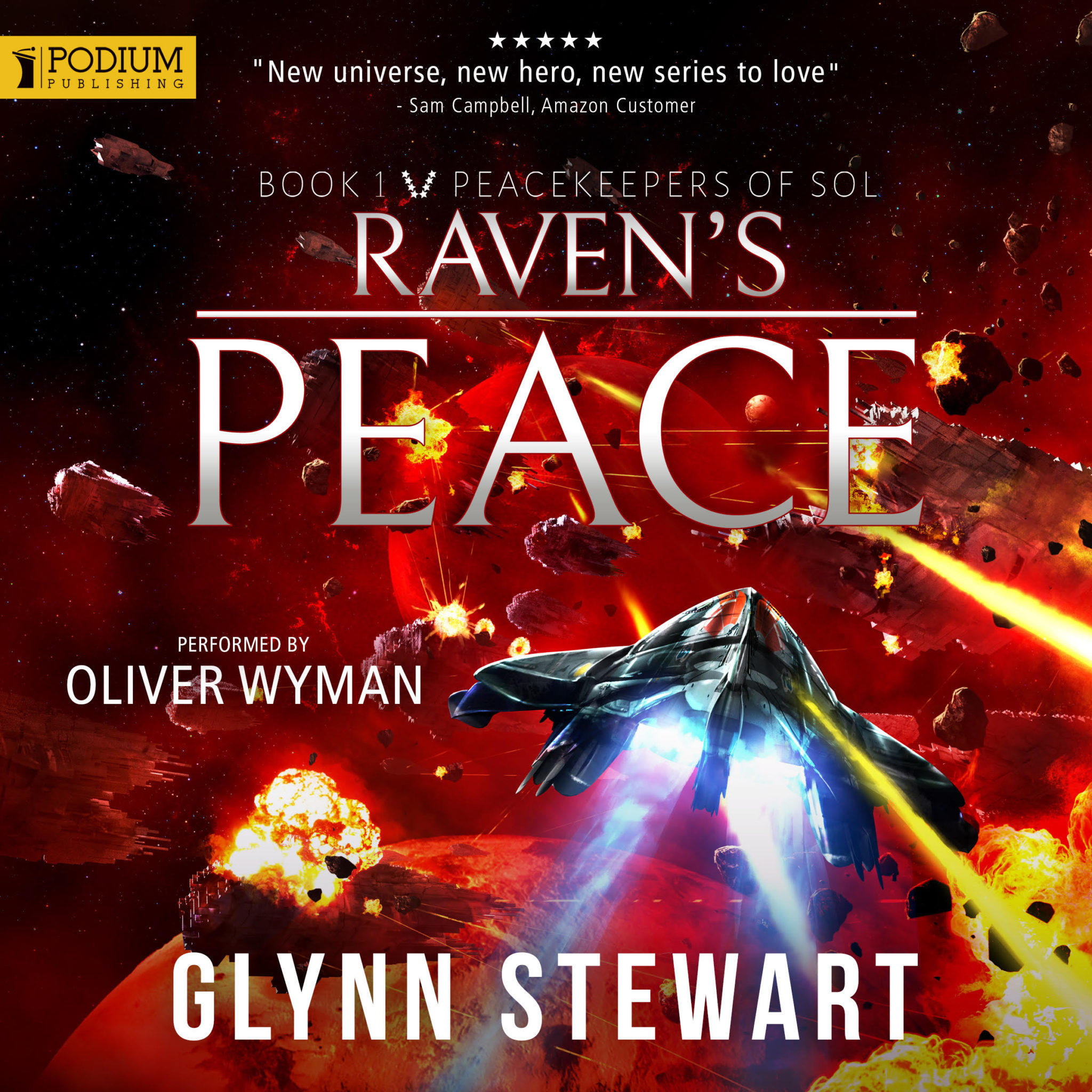 Raven's Peace Audiobook Now Available on Audible! - Glynn Stewart