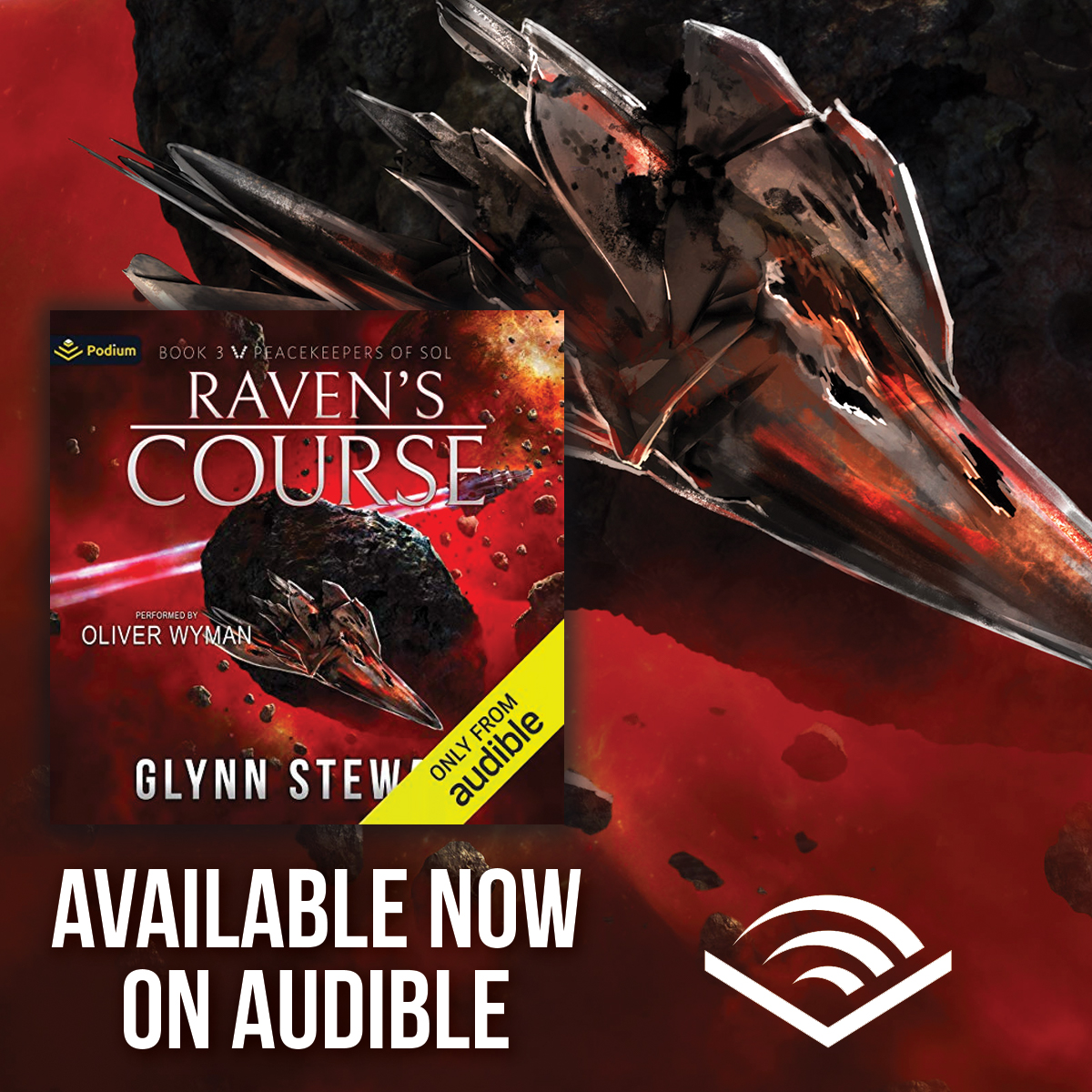 Raven's Course Audiobook Now Available - Glynn Stewart