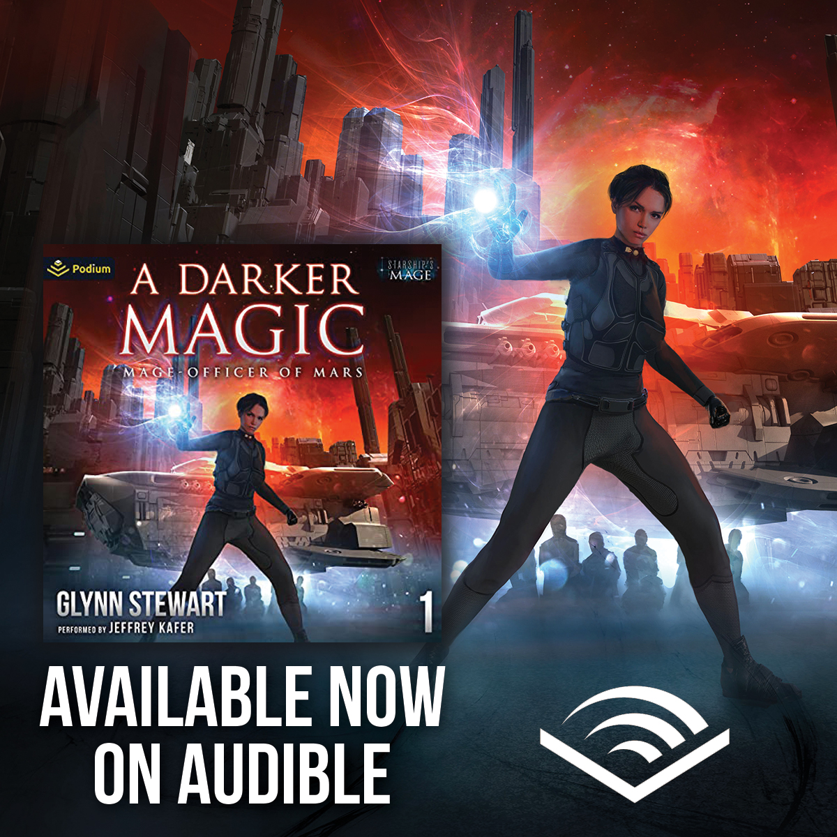 Audiobook for A Darker Magic Available Now - Glynn Stewart