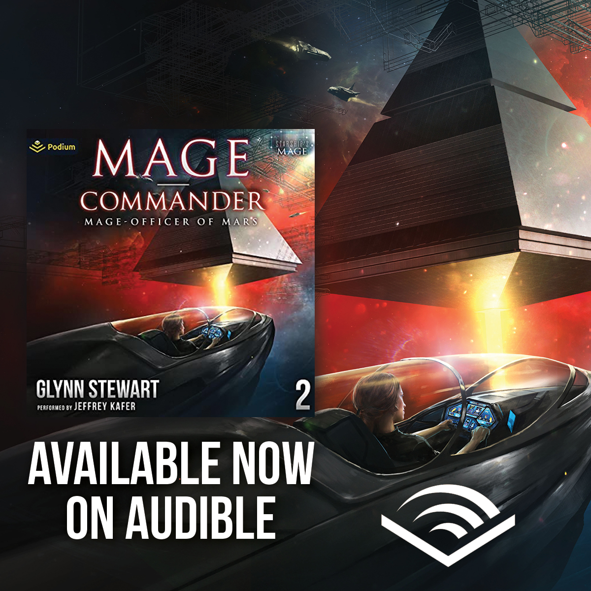 Audiobook for Mage-Commander Now Available - Glynn Stewart
