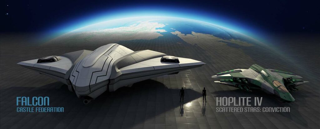 The Starfighters of Scattered Stars and Castle Federation - Glynn Stewart