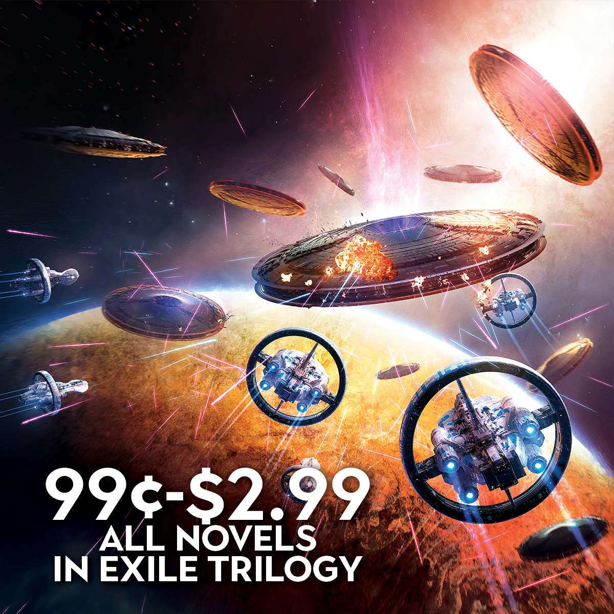 Exile Trilogy Novels on Sale in US and UK - Glynn Stewart