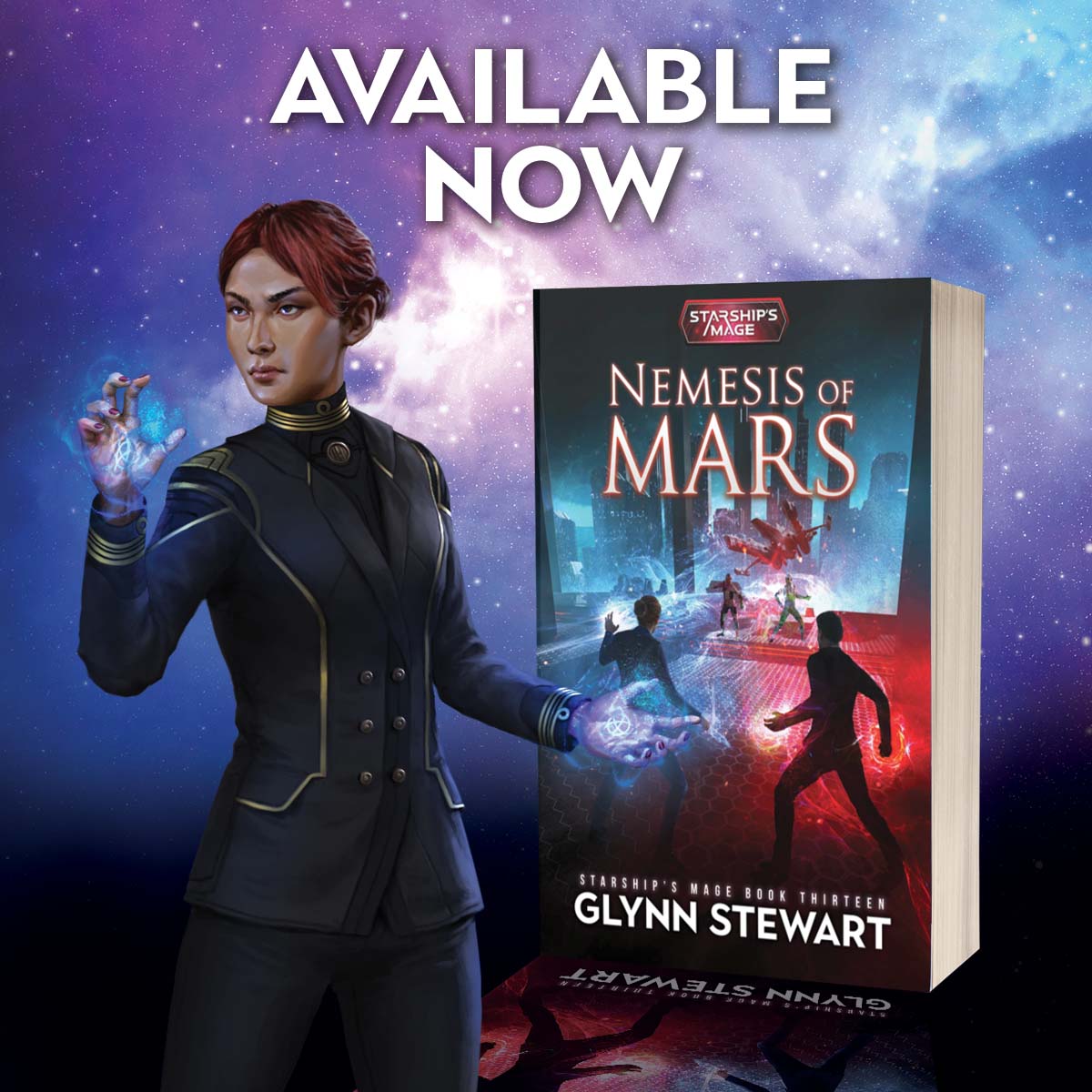 Nemesis of Mars, the Latest Starship’s Mage Book Available Now - Glynn ...