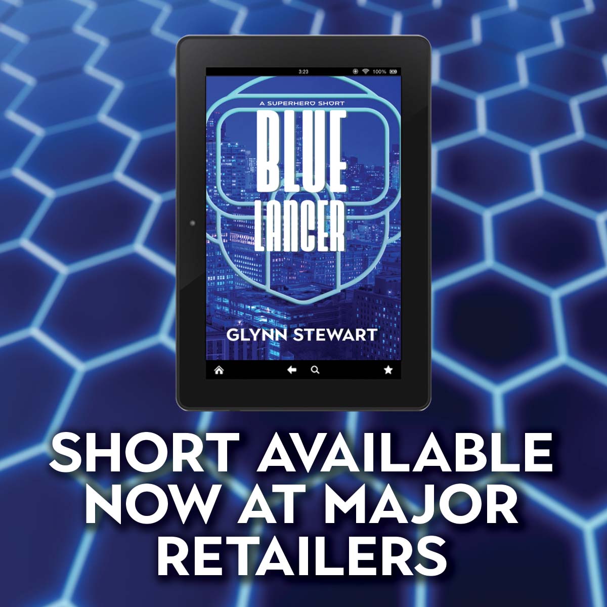 Blue Lancer: A Superhero Short Now Available at Major Retailers - Glynn ...