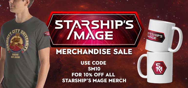 Starship's Mage Merch Sale on Now - Glynn Stewart
